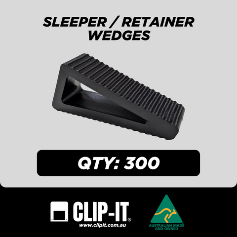 Sleeper / Retainer Wedges – CLIP-IT®